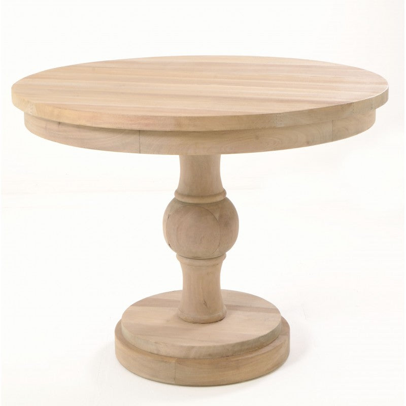 Vintage Solid Base Round Table – Country Life Furniture - Quality ...