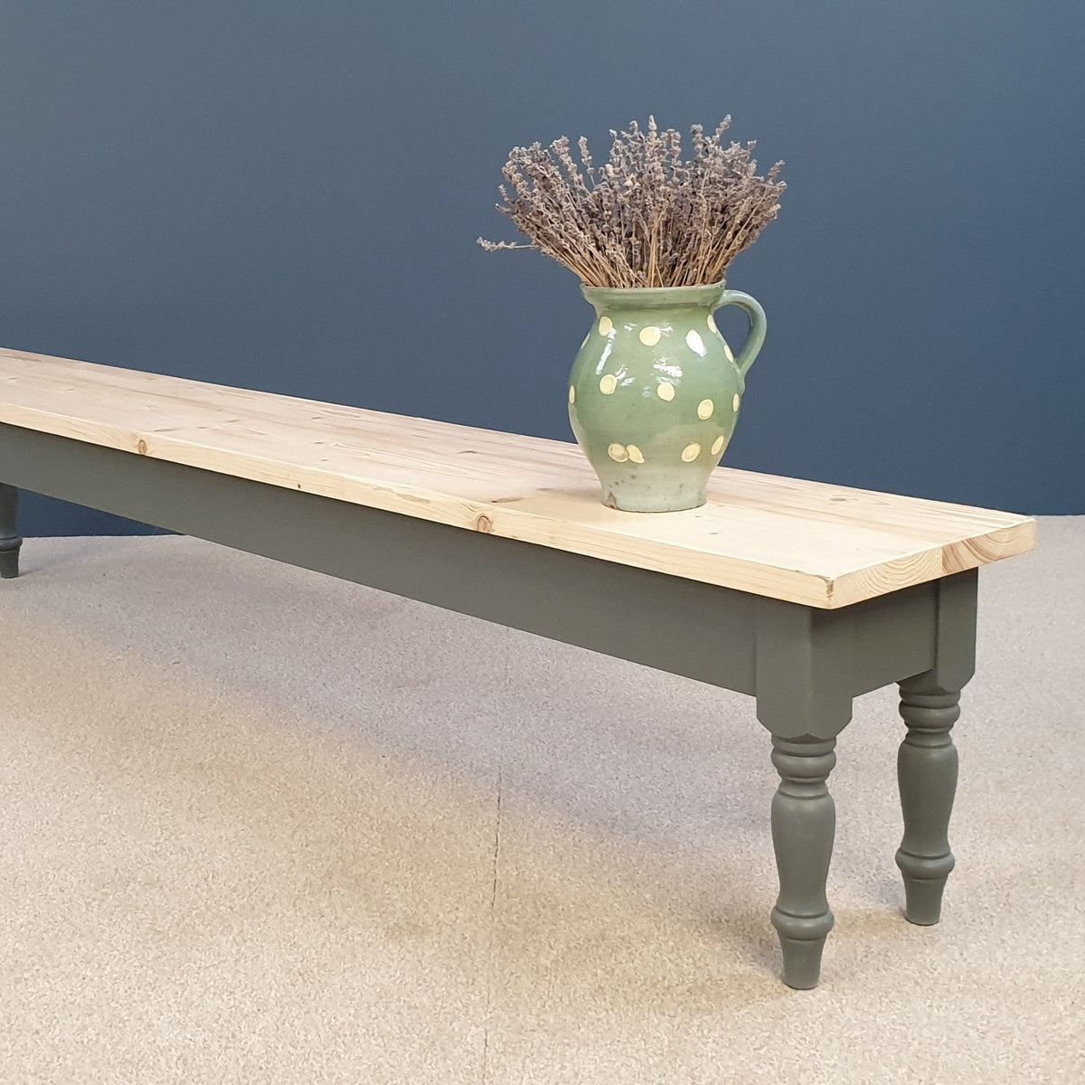 Rustic farmhouse bench | Country Life Furniture | Warwickshire ...