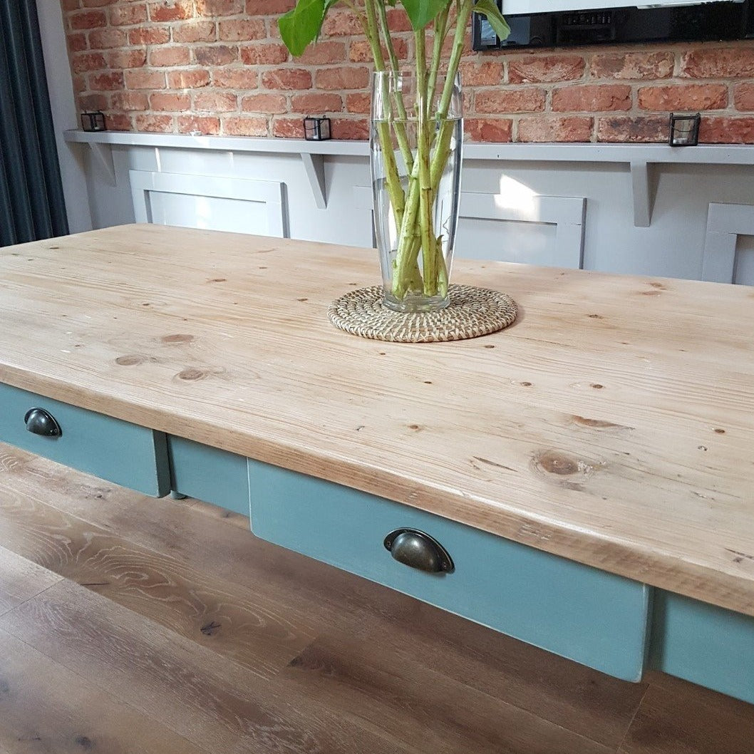 Scrubbed top table | Rustic tables | Farmhouse tables all hand made ...